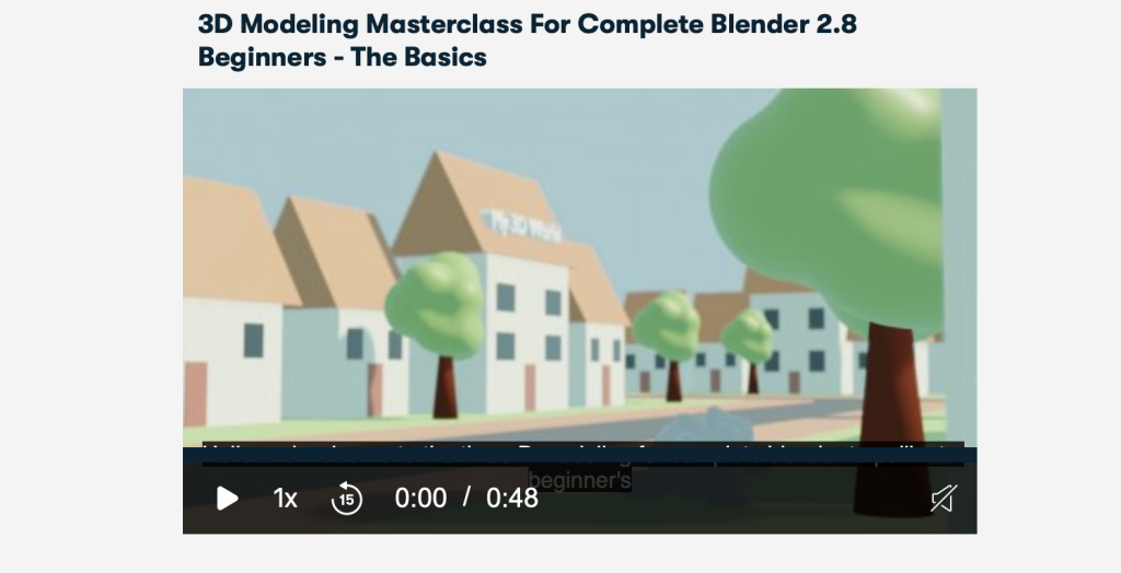 15 Amazing Free Online Blender 3D Courses & Tutorials - The Fordham Ram
