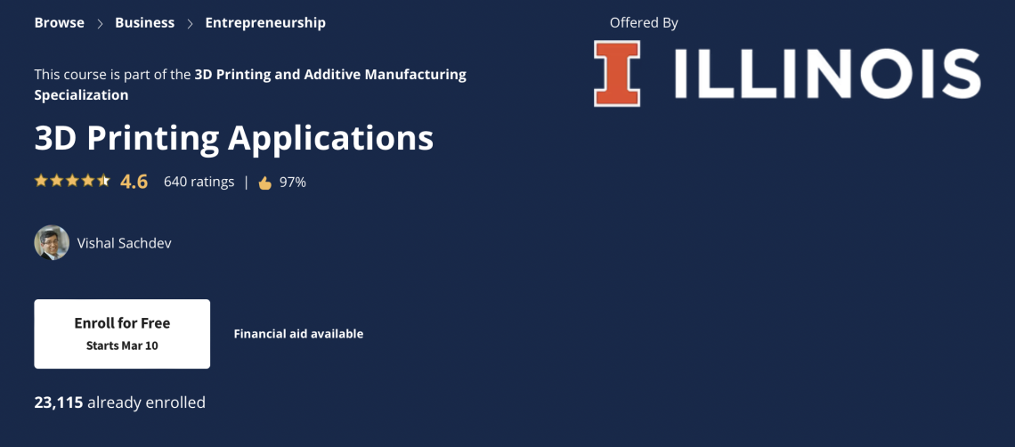 12 Online 3D Printing Courses That Are Completely Free - The Fordham Ram