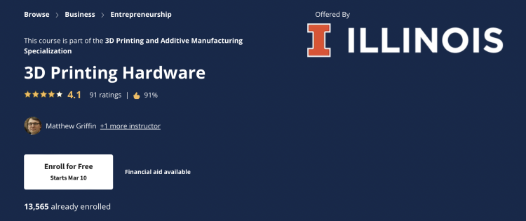 12 Online 3D Printing Courses That Are Completely Free - The Fordham Ram