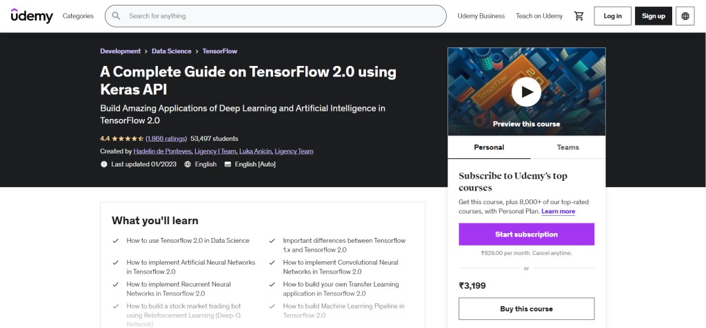 10 TensorFlow Courses to Get Started with AI & Machine Learning - The Fordham Ram