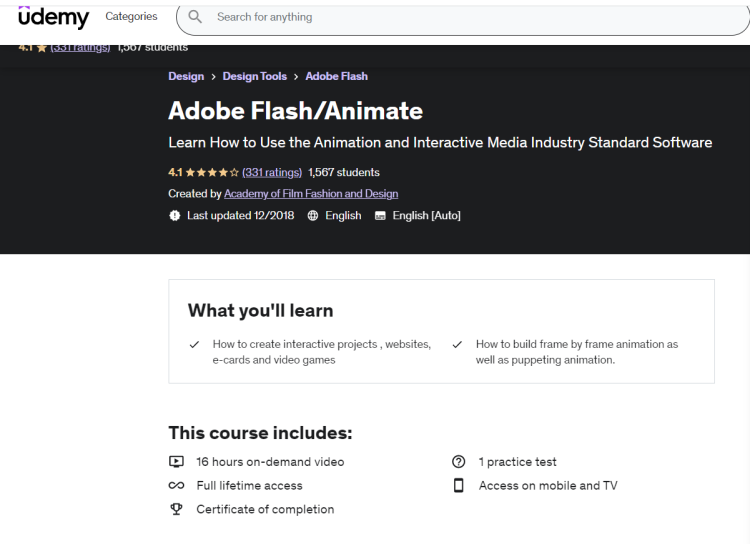 Top 10 Online Adobe Animate Courses and Classes for FREE - The Fordham Ram
