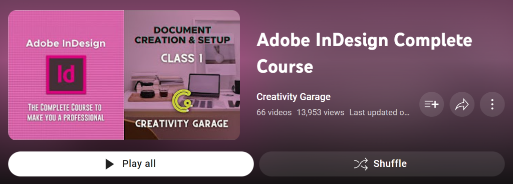 Learn InDesign for Free: 15 Online Courses & Classes to Try - The Fordham Ram