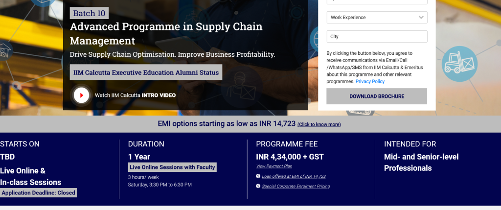12 Essential Online Supply Chain Management Courses - The Fordham Ram