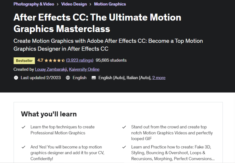 Learn After Effects for Free: 10 Online Courses 2025 - The Fordham Ram