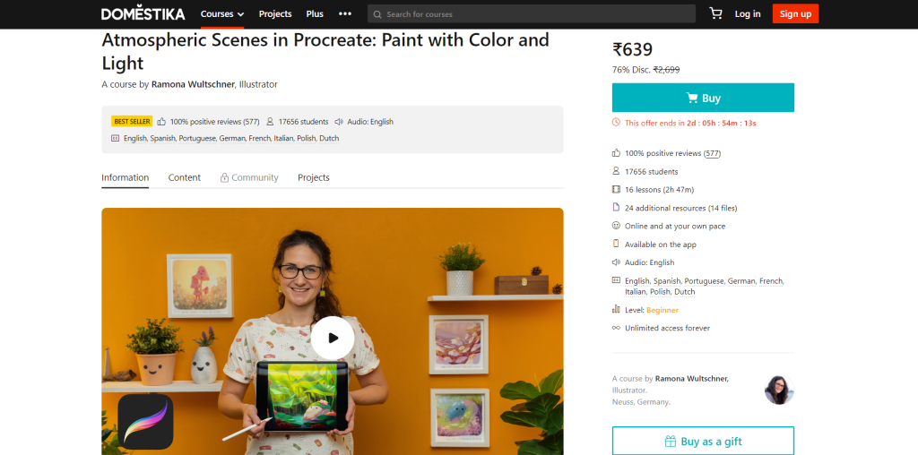 10 Online Procreate Courses to Improve Your Digital Art Skills - The ...