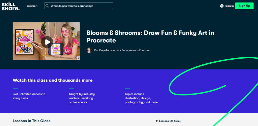 10 Online Procreate Courses to Improve Your Digital Art Skills - The ...