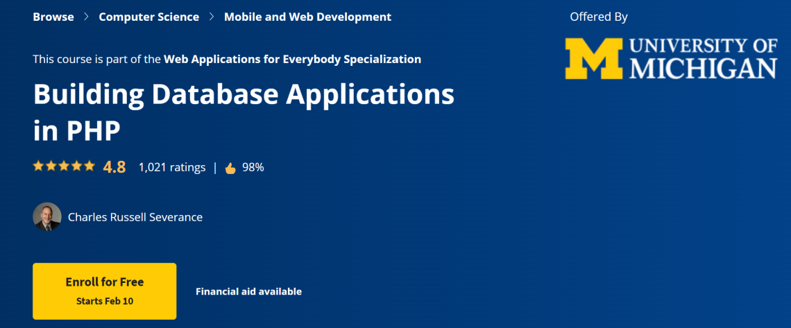 Get Certified in PHP with These 15 Free Online Courses - The Fordham Ram