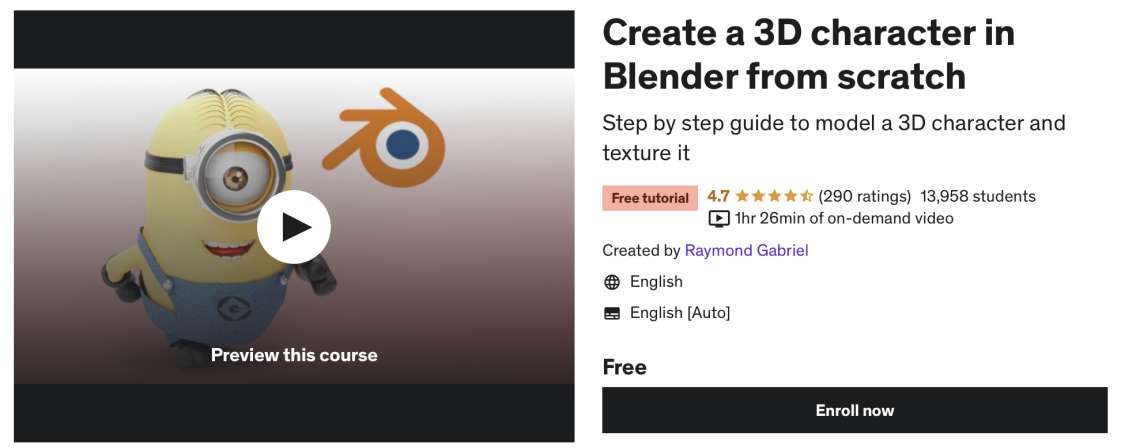 15 Amazing Free Online Blender 3D Courses & Tutorials - The Fordham Ram