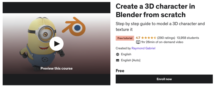 15 Amazing Free Online Blender 3D Courses & Tutorials - The Fordham Ram