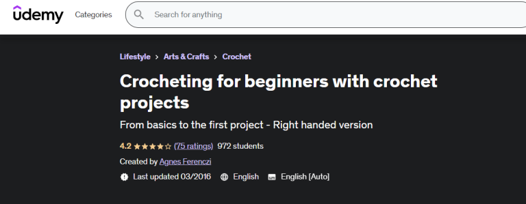 Learn to Crochet Online - The 12+ Best Free Courses - The Fordham Ram