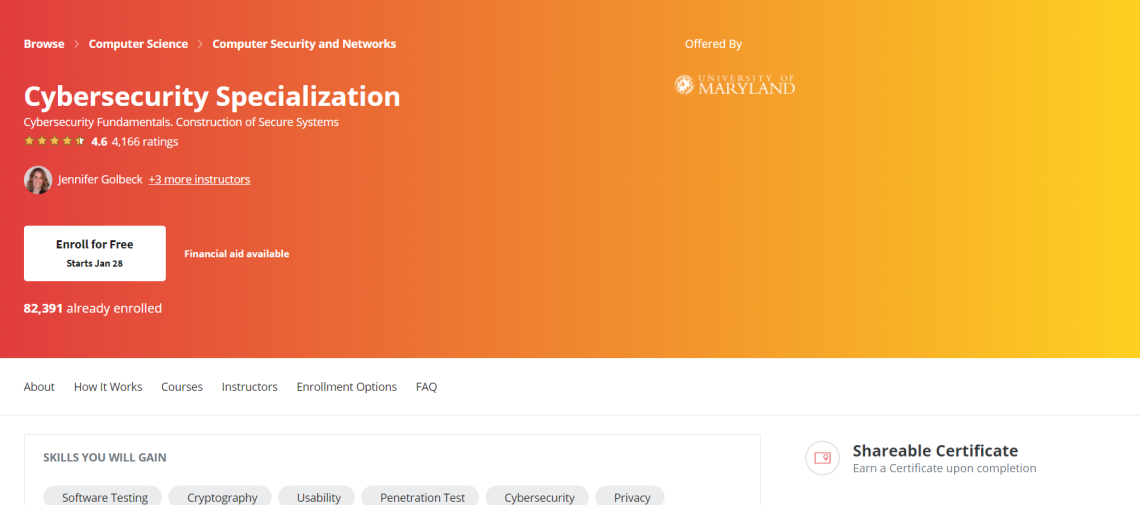 The 12 Best Cyber Security Courses: Stay Safe Online - The Fordham Ram
