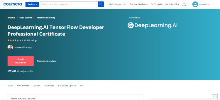 10 TensorFlow Courses to Get Started with AI & Machine Learning - The Fordham Ram