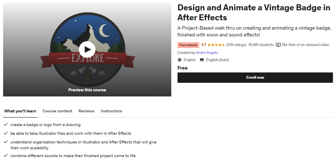 Learn After Effects for Free: 10 Online Courses 2025 - The Fordham Ram