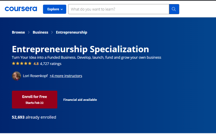 10 Best Free & Paid Online Entrepreneur Courses - The Fordham Ram