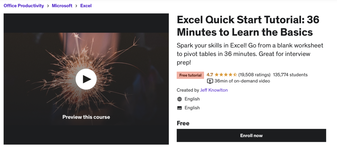 Apprendre Microsoft Excel : 11 cours en ligne gratuits pour les débutants | NoarNoar