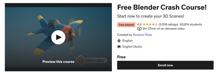 15 Amazing Free Online Blender 3D Courses & Tutorials - The Fordham Ram