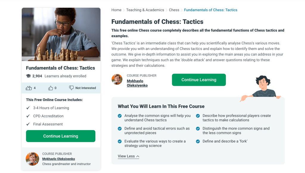 11 Top-Rated Chess Courses for Online Learners - The Fordham Ram