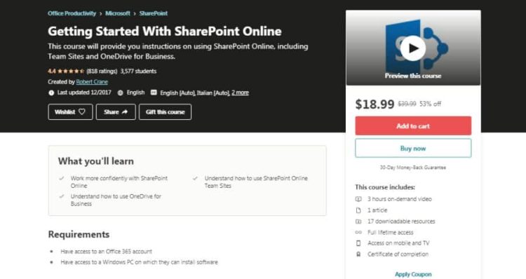 Learn SharePoint for Free With 14 Best Online Courses - The Fordham Ram