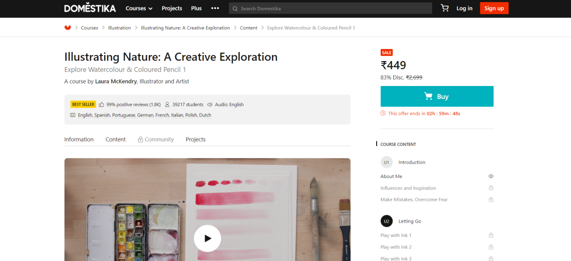 10 Free Online Watercolor Courses & Classes - The Fordham Ram