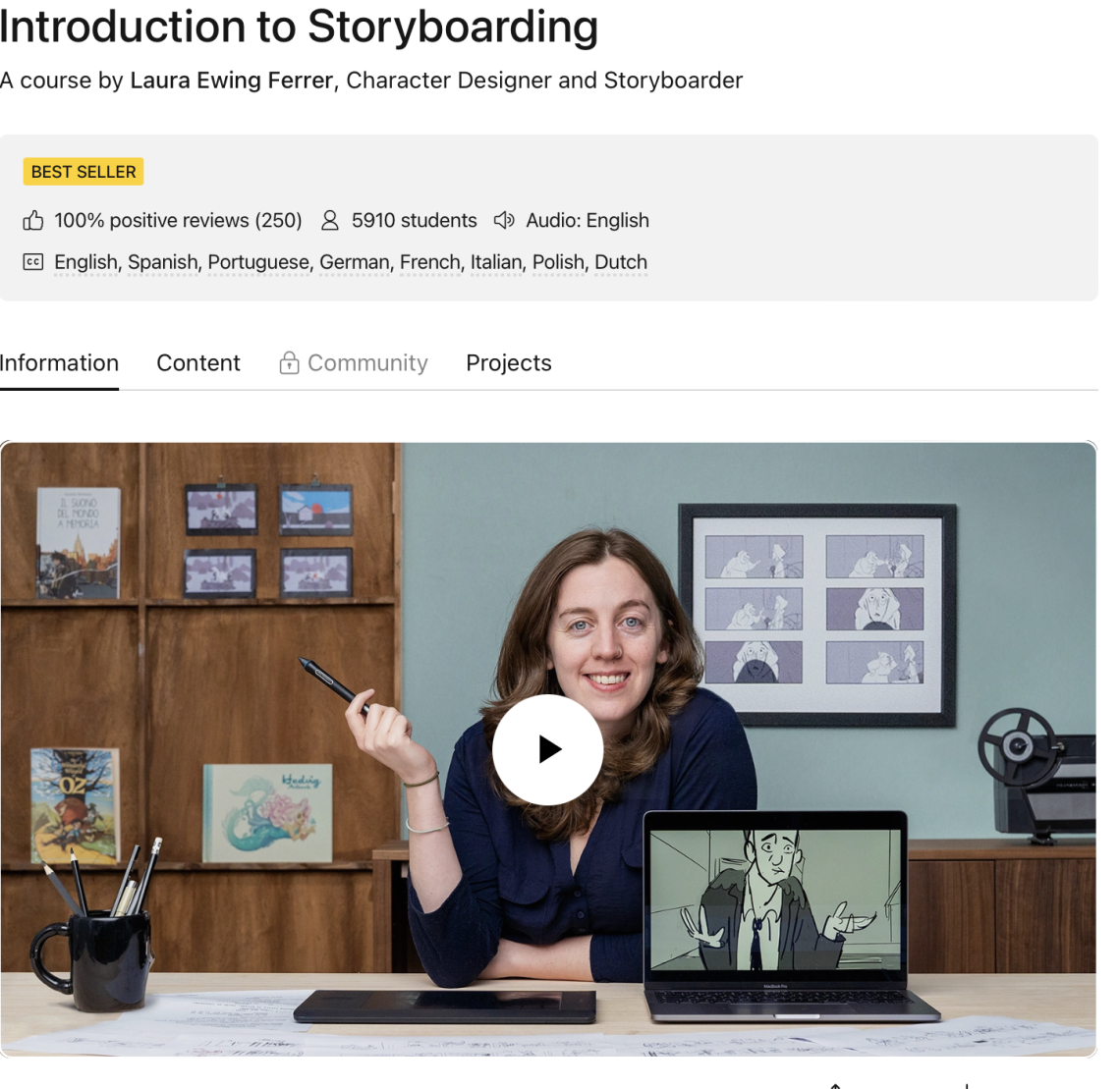 10 Online Storyborading Courses for The Creative in You - The Fordham Ram