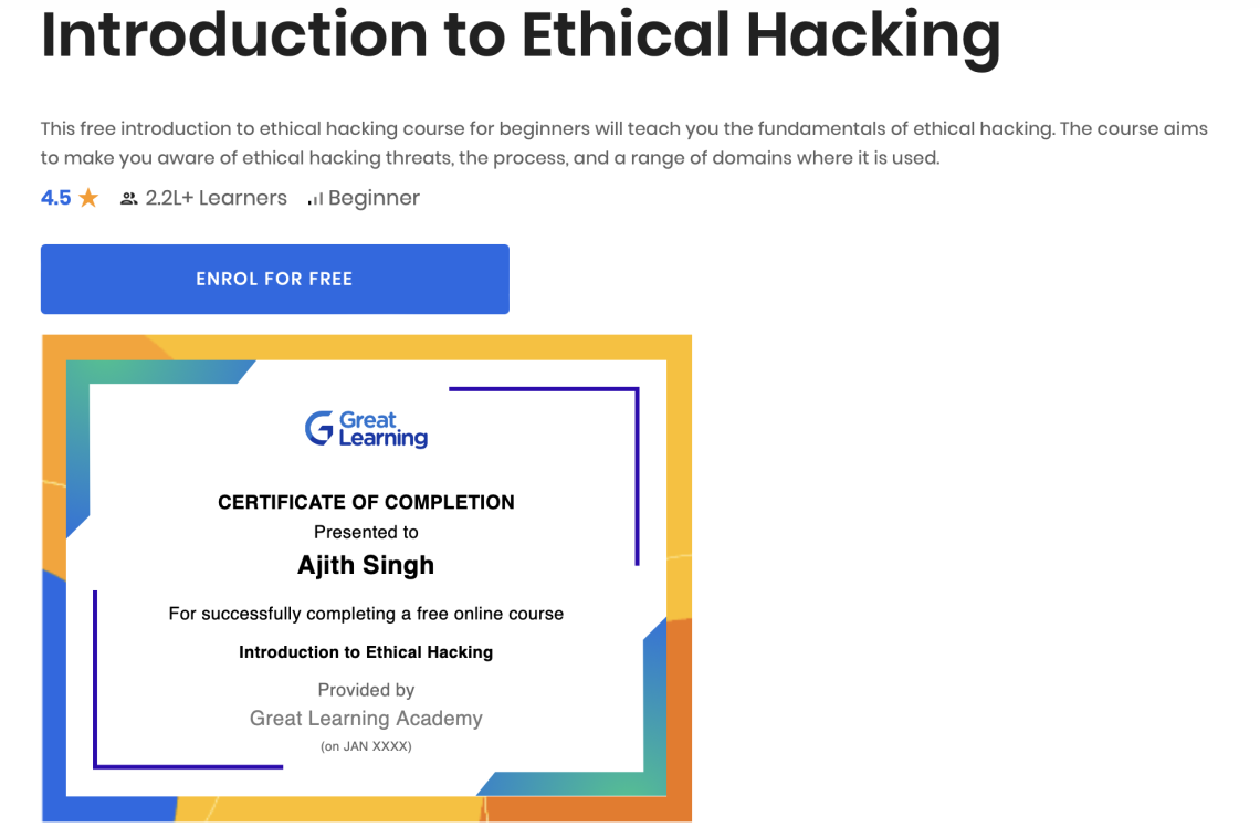 11 Best Ethical Hacking and Cybersecurity Courses (With Certification ...