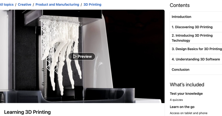 12 Online 3D Printing Courses That Are Completely Free - The Fordham Ram