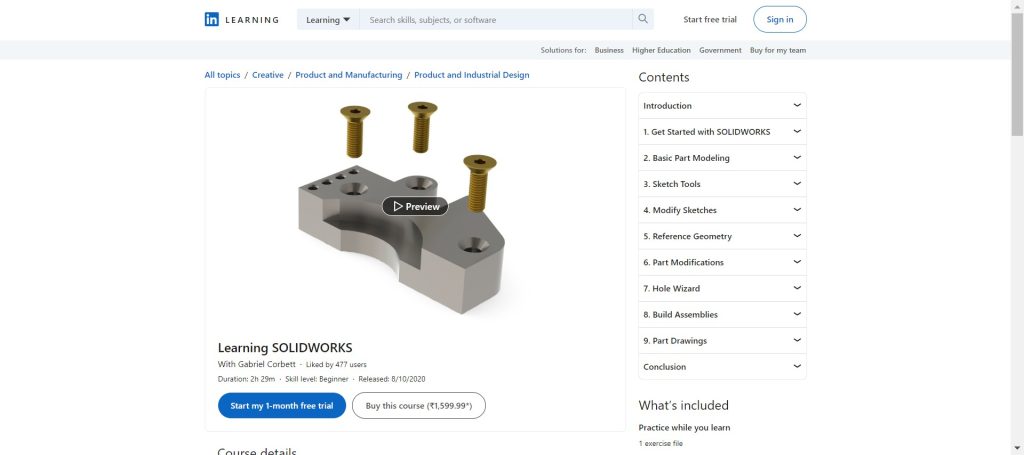 12 Best Online SolidWorks Courses to Master 3D Design - The Fordham Ram