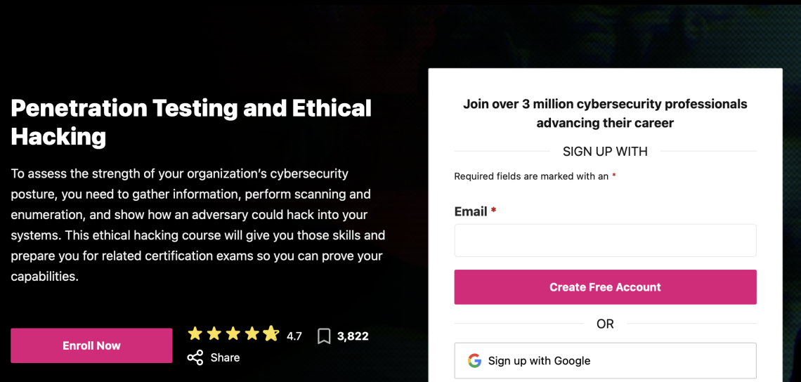 11 Best Ethical Hacking and Cybersecurity Courses (With Certification ...