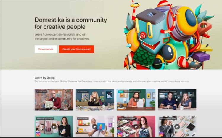 25 Top-Rated Domestika Courses to Level Up Your Creative Skills - The Fordham Ram