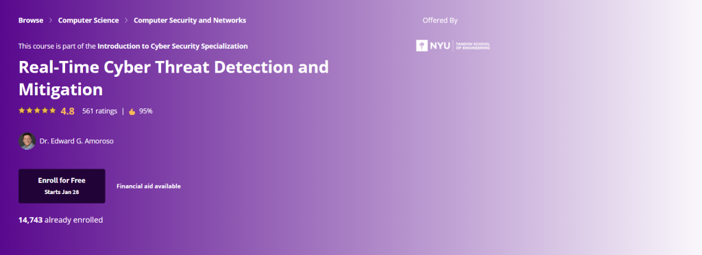 The 12 Best Cyber Security Courses: Stay Safe Online - The Fordham Ram