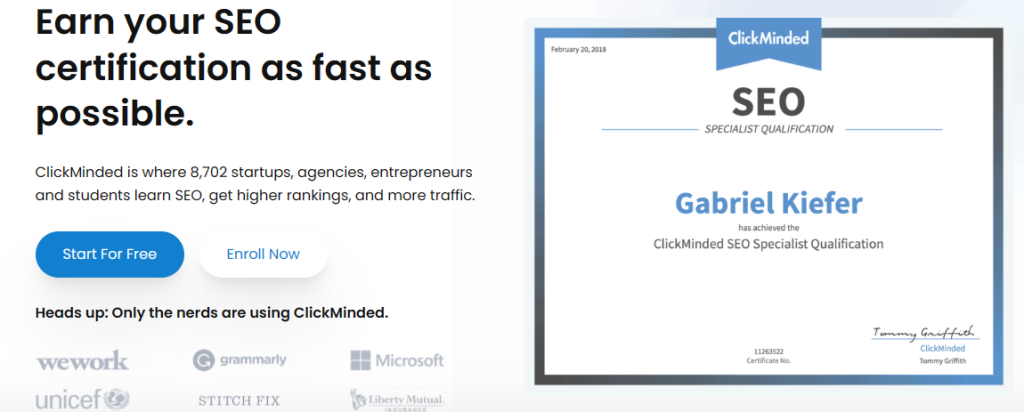 Top 12 Free Online SEO Courses and Certificates You Need to Take! - The ...