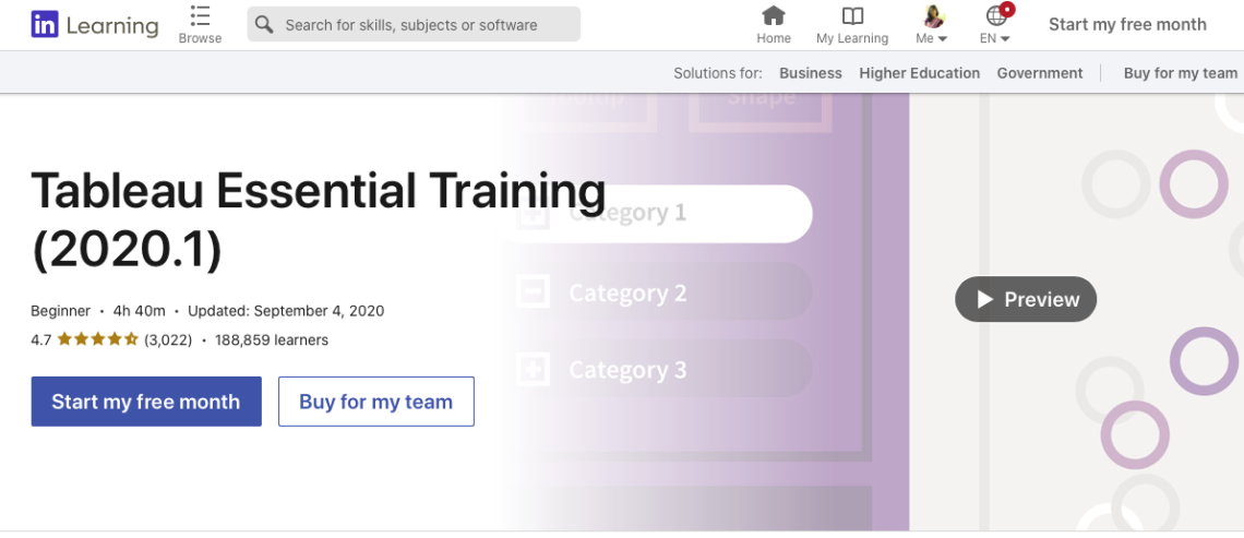 11 Best Online Tableau Courses : Get Tableau Certified - The Fordham Ram