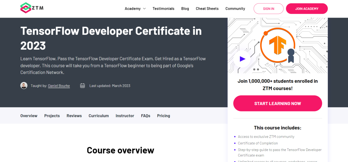 10 TensorFlow Courses to Get Started with AI & Machine Learning - The Fordham Ram