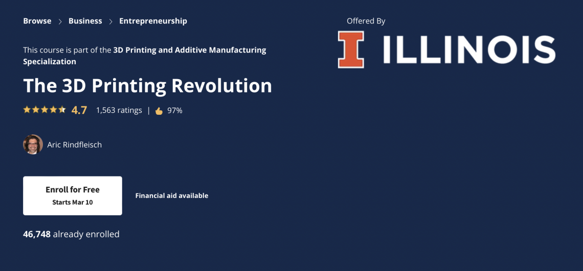 12 Online 3D Printing Courses That Are Completely Free - The Fordham Ram