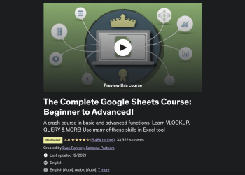 10 Best Free & Paid Google Sheets Courses - The Fordham Ram