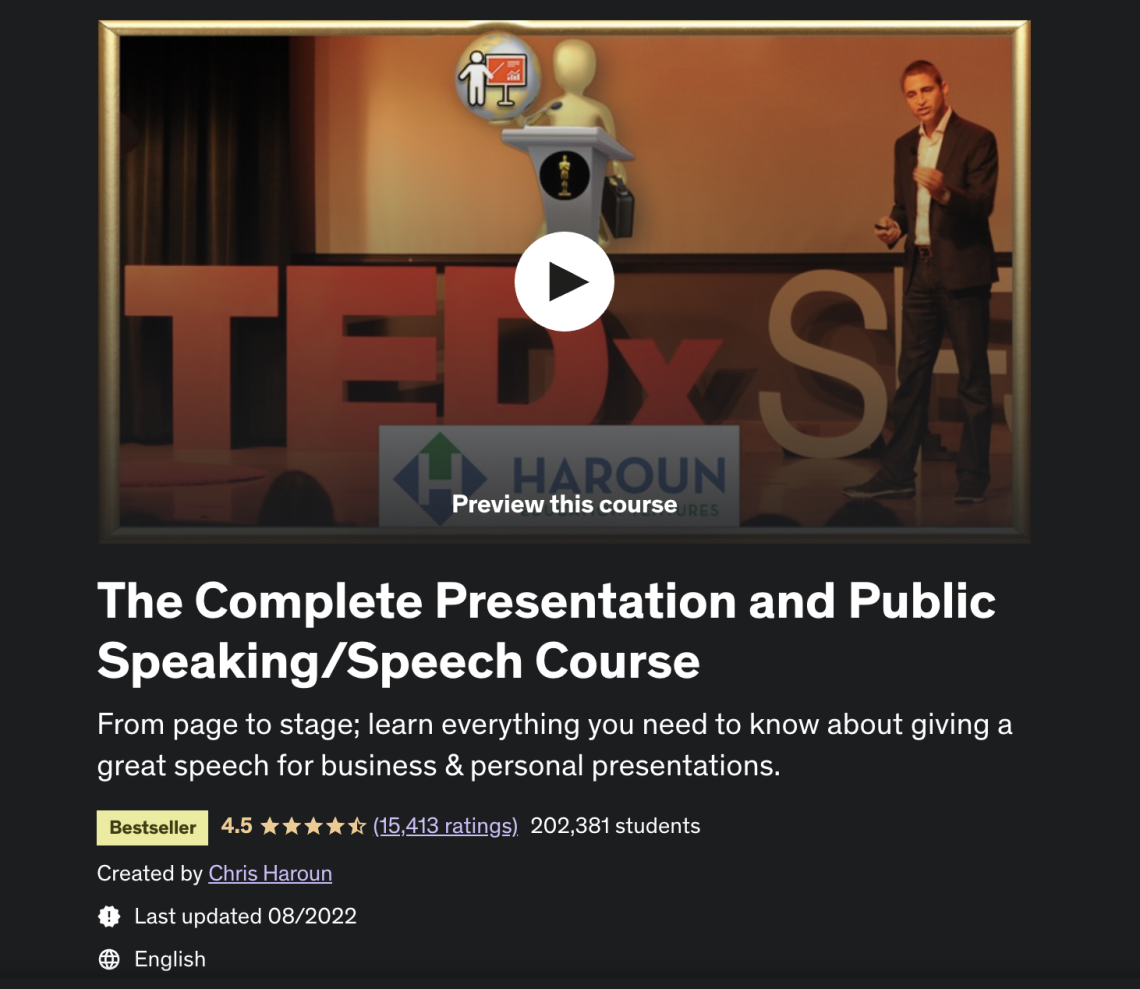 Learn Public Speaking With 14 Best Online Courses - The Fordham Ram