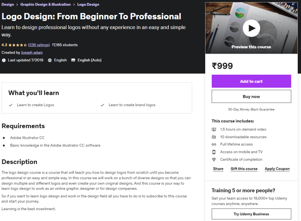 Master Logo Design: 14 Online Courses [Free + Paid] - The Fordham Ram