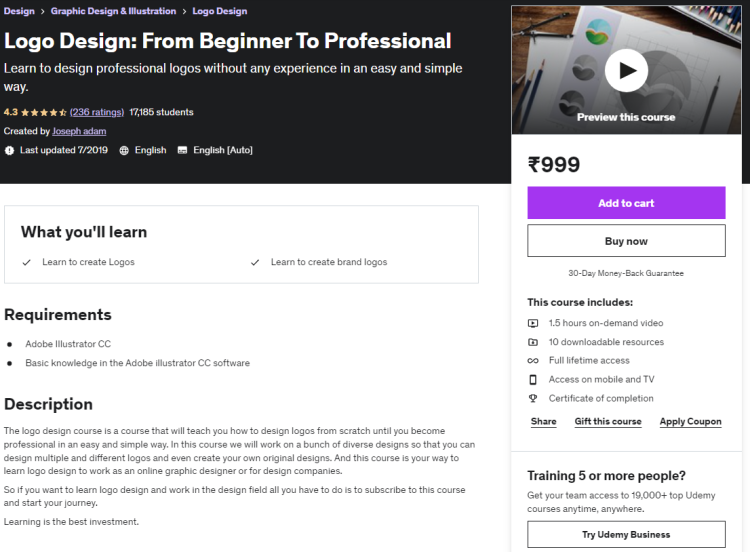 Master Logo Design: 14 Online Courses [Free + Paid] - The Fordham Ram